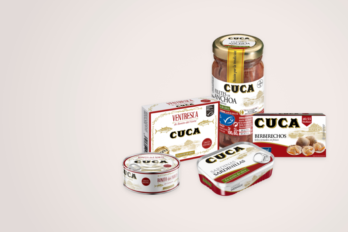 Diseño web Conservas Cuca | proun Madrid - Asturias